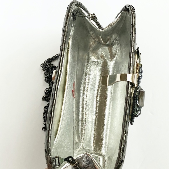 Rodo | Bags | Vintage Rodo Italy Metal Woven Gunmetal Purse | Poshmark